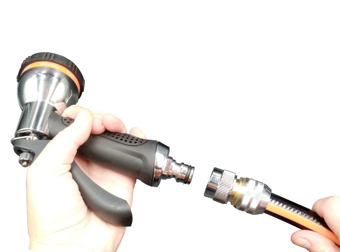 Tuyau d'arrosage guipé anti-torsion CLABER diamètre 19 mm